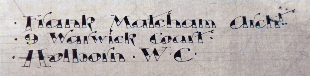 Original Theatres – FRANK MATCHAM SOCIETY